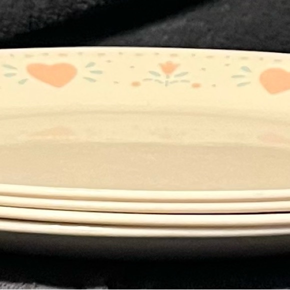 Corelle | Dining | Vintage Corelle Forever Yours Dinner Plate 25 In Set ...